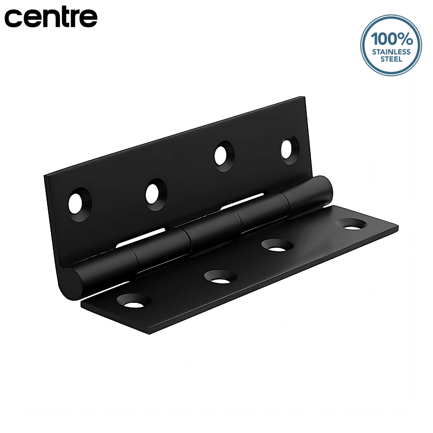 CENTRE Door Butt Hinges with multiple size range! | In Classic Black ...
